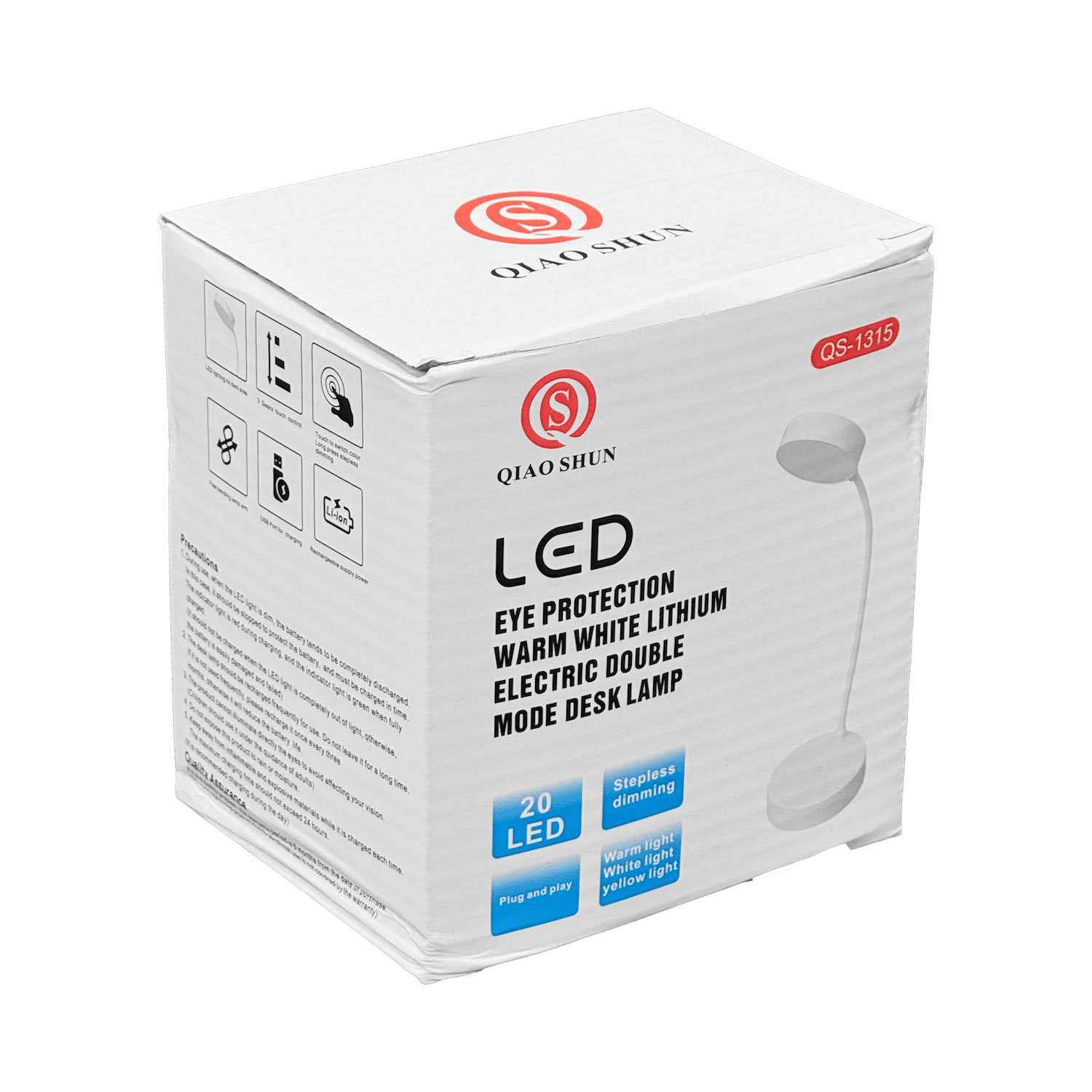 DIM-LED – Lampara LED Dimeable-Touch inc-Pila 18650 Litio Recargable USB-AM